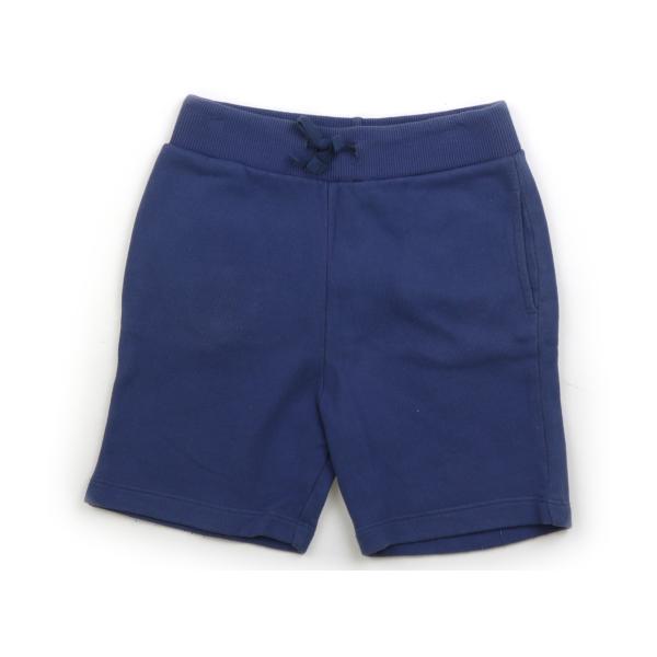 ブランド：BONTON(ボントン)カテゴリー：ショートパンツサイズ：100サイズ色：スモーキーブルー状態：★★★記名：なしジャンル：Boyウエストは総ゴムで、ドロスト仕様。スウェット素材。若干色褪せ・毛羽立ちがありますが、まだまだ普段着とし...