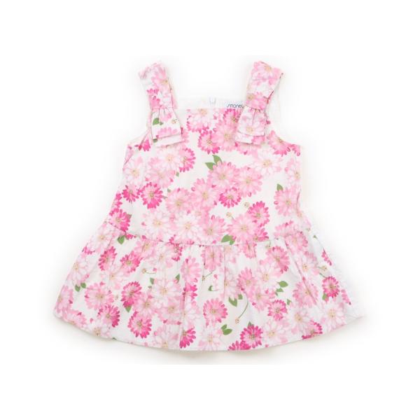 ブランド：Simonetta(シモネッタ)カテゴリー：チュニックサイズ：120サイズ色：白・ピンク花柄状態：★★★記名：なしジャンル：Girl実際のサイズ表記は6/122cm。全体に使用感はありますが、まだまだ普段着として活躍してくれそうで...