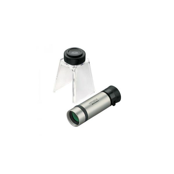 近距離も遠距離も高い倍率で、高質な拡大像を得られるケプラーシステムを採用した単眼鏡とスタンドルーペのセットです。単眼鏡は、美術や絵画鑑賞などに便利。スタンドルーペも手芸や軽作業などに使えます