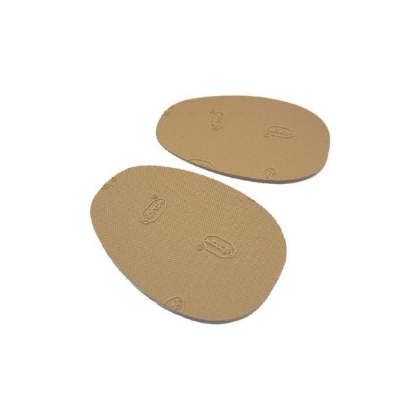 滑りやすい床に耐久性やグリップ力に定評のある、イタリア『Vibram(ビブラム)』社製の1mm厚オリジナルラバーを使用しています。本品を貼るだけで、底の薄いパンプスやブーティー革底の靴底を保護したり滑りを防止してくれます。厚さ1mmですので...