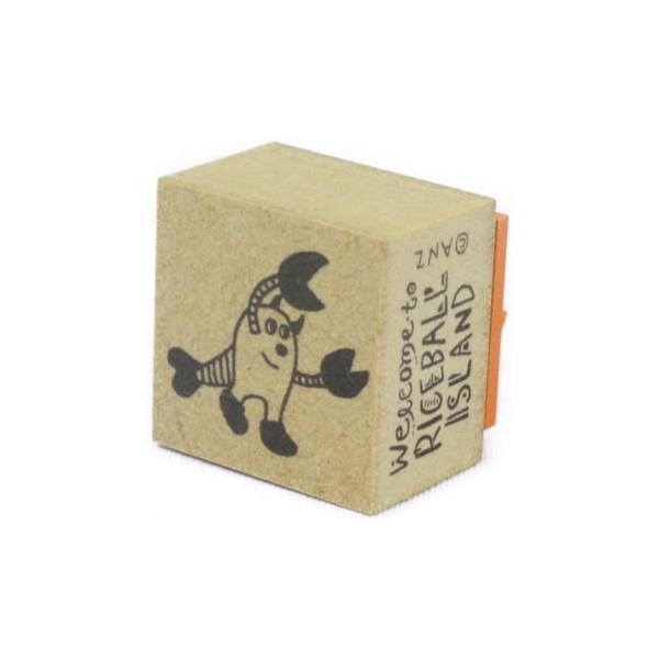イラストレーターANZさんデザインの、謎の島「RICEBALL ILAND」に暮らすユニークな住人のスタンプです。クスッと笑えるシュールなキャラクターにハマること間違いなし。黒色のインクでスタンプを押して、ぬり絵スタンプにしてカラフルにノー...