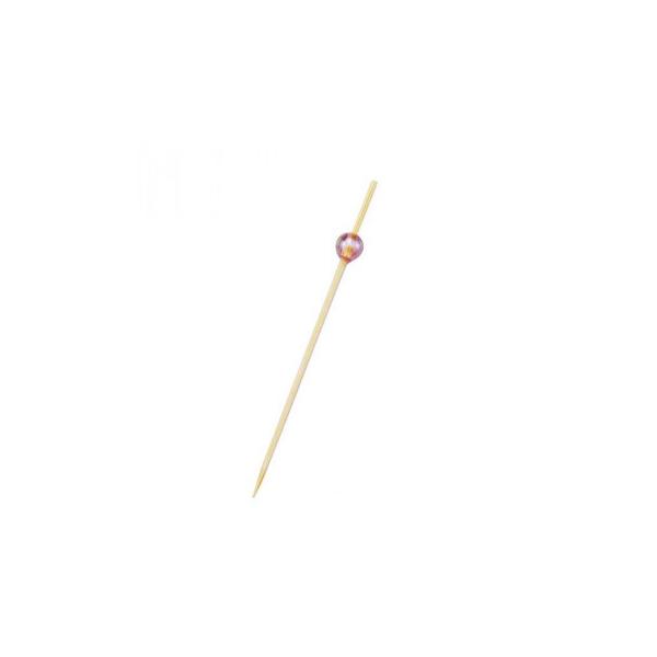オードブルなどに最適なビーズ珠付きピックスです。