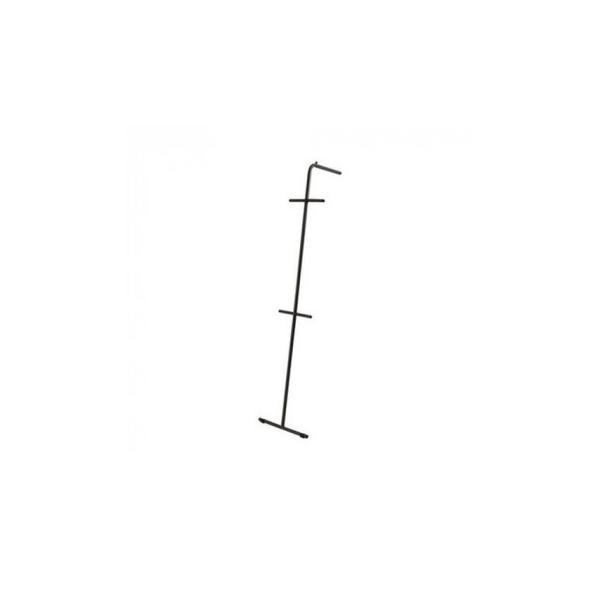 スタイリッシュなハンガーラック。お部屋の中や玄関などの好きな所に立てかけるだけなので場所を取らず、洋服やコート、鞄などを簡単に収納することができます。見せるインテリアとしておすすめです。最上部のフレームにはハンガーを約8本掛けることができま...