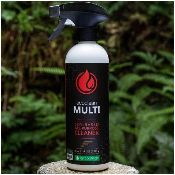 IGLコーティング エコクリーン マルチ IGL coatings MULTI【容量】500ml本製品はVOCフリーの液体タイプとなります。簡易コーティングのリセットに最適です。ホイール・タイヤ・ボディ・室内等(５〜１０倍希釈にて車内清掃使...