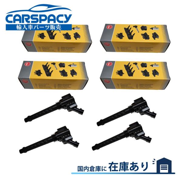 【商品名】NGK製　イグニッションコイル 4本SETメーカー保証3ヶ月付【純正互換番号】55209603552136135522449455268859【適合車種・年式】アバルト500 / 595 / 6951.4グランデプント1.4 / ...