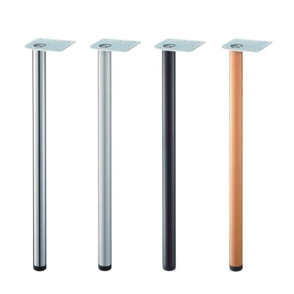 お持ちの天板や、お好きな材料で製作された天板に合わせてご使用いただくテーブル脚です。下記画像で適合天板サイズをご確認ください。（※適合天板サイズより大きい天板の場合、不安定になる場合ございますのでご注意ください。）脚１本単位でのご注文となり...