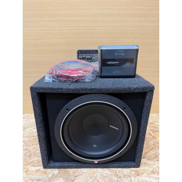 Rockford Fosgateサブウーファー＆アンプ＆10インチボックスセットセット内容RockFord Fosgate P1S4-10x1サウンドデジタル　アンプ　800.1 x110インチボックス　ｘ1配線キット8G　ｘ1セット価格￥...