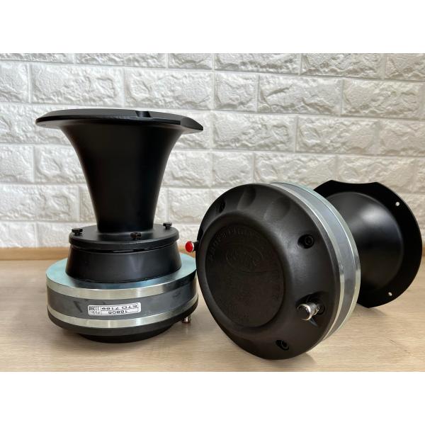 チタニウムホーンドライバー、アルミホーンセット EROS ETD7169 JBL HL14-50Nペアエロス ホーン ドライバー ８オーム 100WEROS ETD7169 X２定格入力(RMS) 100 W再生周波数 1000 ~ 20k...