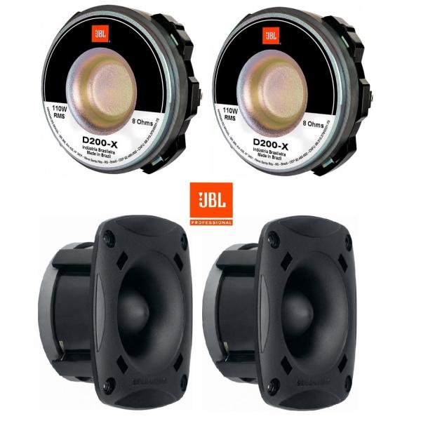 セット内容・JBL ST200 スーパーツイーター 8ohm　２個・ JBL D200-X ドライバー 2個2個セット JBL ST200 スーパーツイーター 8ohm最大入力(MAX) 200W定格入力(RMS) 100W能率 105dB...