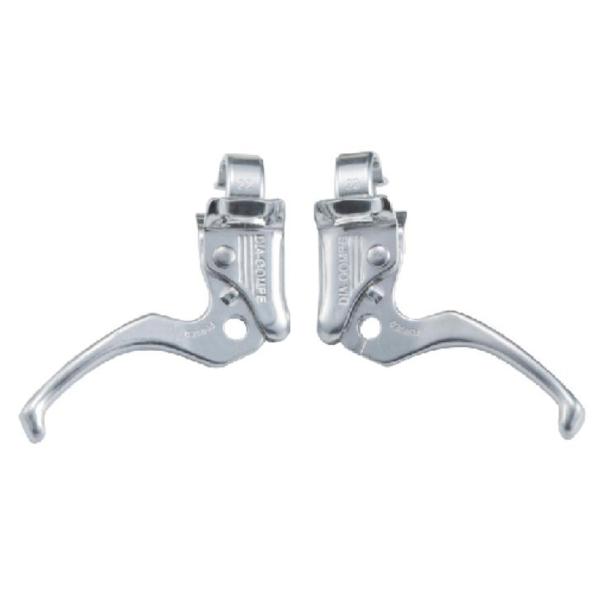 DIA-COMPE ダイアコンペ MX122 ブレーキレバー（シルバー／ペア）長年愛されるブレーキブランドDIA-COMPEの定番モデル「MX122」。クラシックな見た目と扱いやすい操作性を両立した、シルバーカラーのブレーキレバーですBMX...
