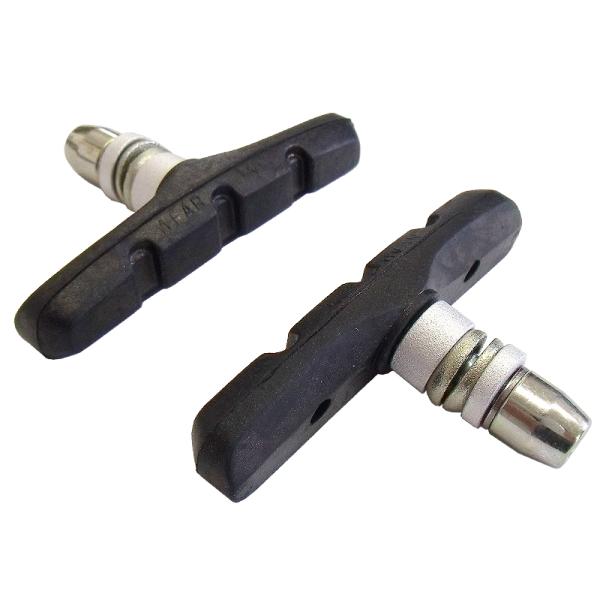 メーカー ALLIGATOR商品名 Vブレーキシュー（ナット付き）型番 VB-620サイズ 70mm主な特徴 ・Vブレーキシュー・アルミリム用・生産国：台湾セット内容 ブレーキシュー（左右）