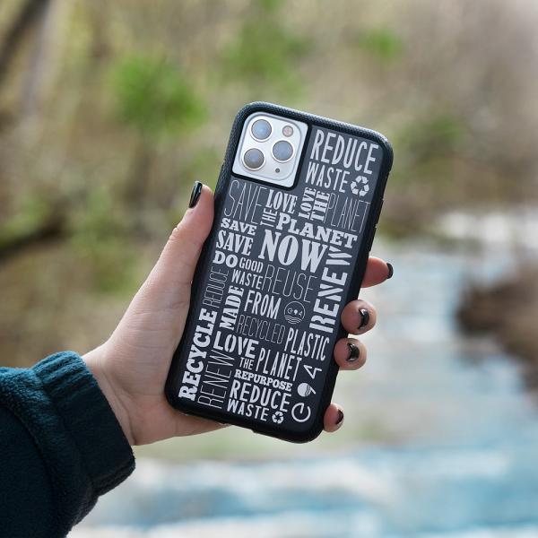 【発売日：2019年10月16日】【リサイクル素材で作られたiPhoneケースで地球にメッセージ！】