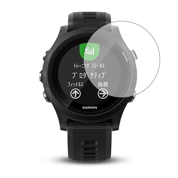 GARMIN ForeAthlete 935機種用【強化ガラス同等の硬度9H ブルーライトカット 光沢タイプ 液晶保護 フィルム】ブルーライト 光沢タイプ 高硬度 ノングレア 液晶 カバー シート 保護フィルム テレビ パネル TV 型 V...