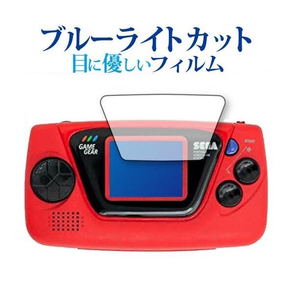 ゲームギア ミクロ レッド 専用 ブルーライトカット 反射防止 保護フィルム 指紋防止 液晶フィルム メール便送料無料 ポイント消化 互換品 爆買