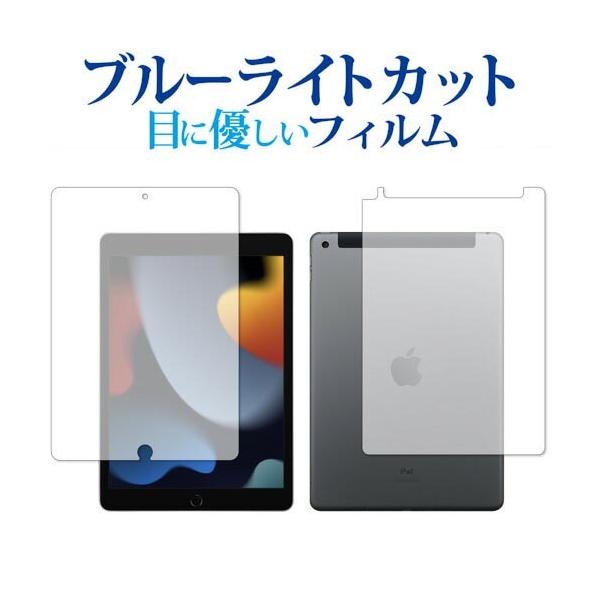 Apple iPad 9th 両面(セルラー) 保護 フィルム ブルーライトカット 反射防止 保護フィルム 指紋防止 メール便送料無料 ポイント消化 互換品 爆買