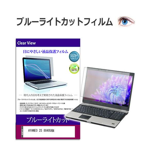 AYANEO 2S 8840U版 [7インチ(1920x1200)] 保護 フィルム カバー シート ブルーライトカット 光沢 ノート PC 液晶保護フィルムフィルム シート カバー プロテクター プロテクト フィルター フィルタ 液晶 保...