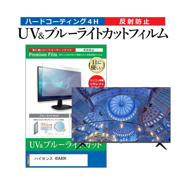 ハイセンス 40A40H [40インチ] 保護 フィルム カバー シート ブルーライトカット 反射防止 指紋防止 テレビ用 液晶保護フィルムフィルム シート カバー プロテクター プロテクト フィルター フィルタ 液晶 保護 画面 スクリー...