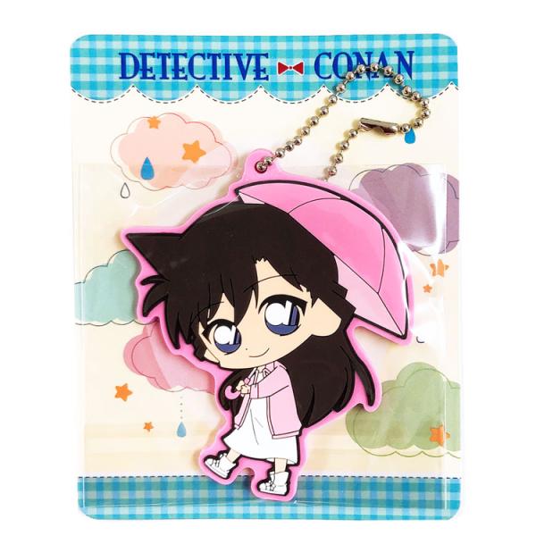 〔名探偵コナン☆青山剛昌☆少年サンデー〕数々の難事件を解決しながら組織の行方を追う見た目は子供、頭脳は大人のコナンからラバーキーホルダーが登場です！！バッグやポーチに取り付けやすいキーホルダー♪いつでも大好きなキャラクターを身に着けていこう...