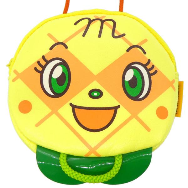 〔それいけ！アンパンマン☆ANPANMAN〕やなせたかし原作のアニメ、みんな大好き♪元気いっぱいアンパンマン！アンパンマンのキャラクター、メロンパンナちゃんのかわいいミニショルダーバッグです。子供のお財布やキーケース、小物入れなどいろいろ活...