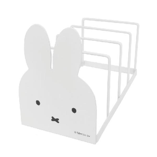 〔Miffy☆ディックブルーナ〕うさこちゃん、ミッフィーからディッシュスタンドが登場☆ミッフィーのお顔の形をかたどったインパクトのあるディッシュスタンドです！【サイズ】約幅10×奥行20×高さ13.5cm【材　質】スチール(粉体塗装) 【耐...