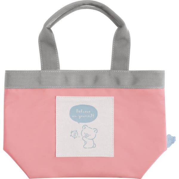 ［商品仕様］【サイズ】約200×300×100mm【素材】ポリエステル【仕様】マグネットボタン付【生産国】中国【特長】グラフィカルなイラストと、シンプルなデザイン性で、毎日が楽しくなる、カラフルな『Rirakkuma's Messages』...