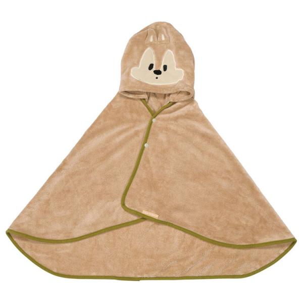 ［商品仕様］フード付きですっぽり体を覆えるため動き回る子供の体を拭きやすい！ お風呂上りの湯冷め対策や水遊びの際の日焼け防止にも スナップボタンで止め外し簡単 優しい肌さわりのマイクロファイバー生地 【サイズ】約920×1080mm（広げた...
