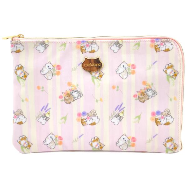 ［商品仕様］【サイズ】約H155×W230×D10mm【重量】約90g【材質】ＰＶＣ・ポリエステル・亜鉛合金【生産国】中国【特長】猫型の金属プレート付［特記事項］※画像はあくまでも商品イメージになります。実際の商品と色や仕様が異なる場合があ...