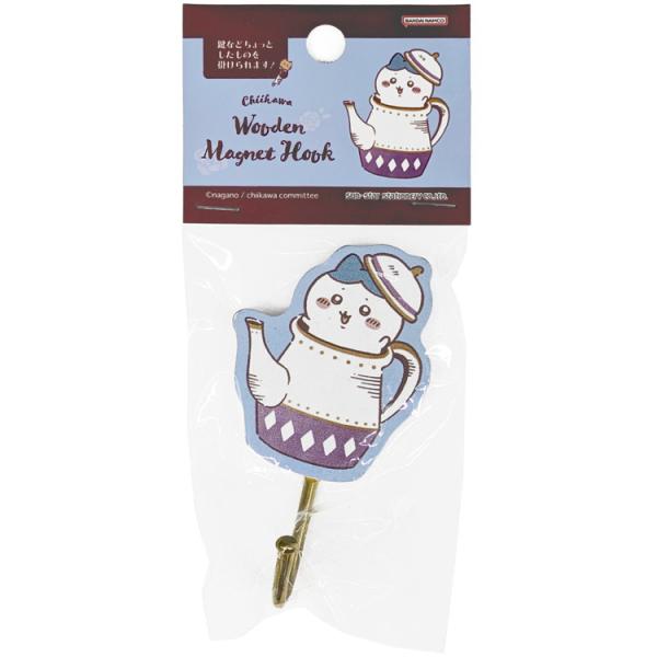 ［商品仕様］【サイズ】 本体：約W45×H55×D25mm以内ダイカット パッケージ：約W55×H140×D35mm 【素材】木・スチール・マグネット 【重量】約9g 【生産国】中国［特記事項］※画像はあくまでも商品イメージになります。実際...