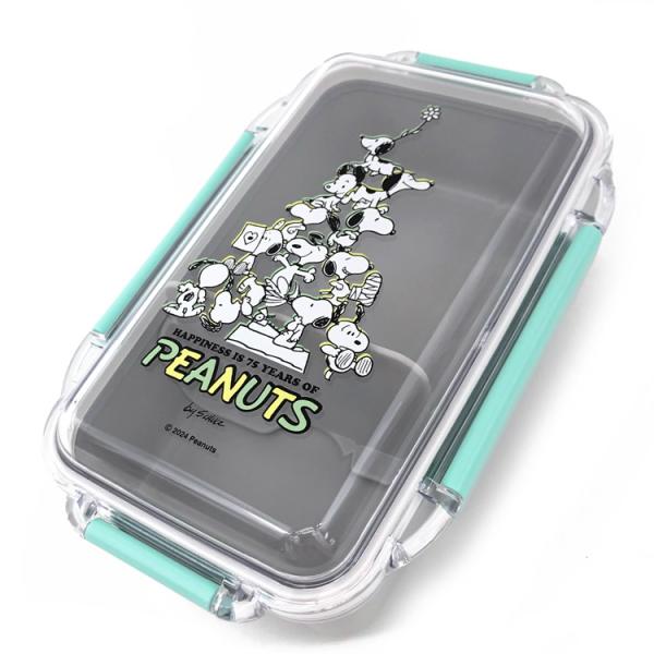 ［商品仕様］【サイズ】約187×119×H63mm 【素材】PP、ABS、AS 【重量】約175g 【容量】約500ml 【仕様】抗菌(本体・仕切)、本体のみレンジOK・食洗機・乾燥機OK 【生産国】日本［特記事項］※画像はあくまでも商品イ...