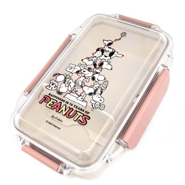 ［商品仕様］【サイズ】約187×119×H63mm 【素材】PP、ABS、AS 【重量】約175g 【容量】約500ml 【仕様】抗菌(本体・仕切)、本体のみレンジOK・食洗機・乾燥機OK 【生産国】日本［特記事項］※画像はあくまでも商品イ...