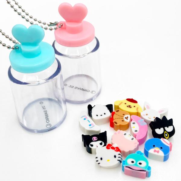 ［商品仕様］消しゴム全12種のうち、ボトル1種と消しゴムを袋に詰めてお届けします。どれが届くかお楽しみに！【サイズ】消しゴム：約H15×W15×D5mm以内ボトル：約H63×直径30mm【素材】消しゴム：TPE、ボトル：AS、ボトルキャップ...