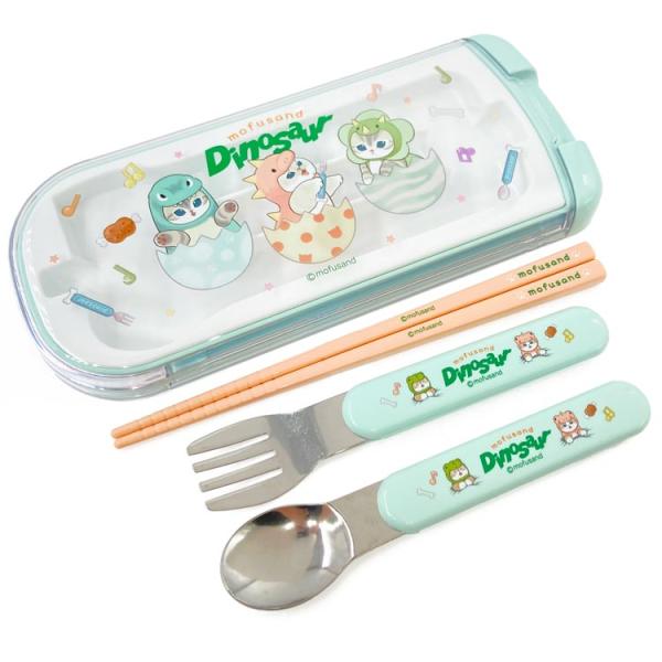 ［商品仕様］【サイズ】約W197×D84×H19mm 【素材】フタ・箸：AS樹脂/スプーン・フォーク/ABS樹脂、ステンレス鋼/中皿：ポリプロピレン 【原産国】日本［特記事項］※画像はあくまでも商品イメージになります。実際の商品と色や仕様が...