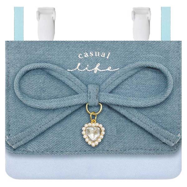 ［商品仕様］【サイズ】 本体：約H110×W140×D15mm パッケージ：約H160×W140×D15mm 【素材】ポリエステル、デニム 【パッケージ入重量】約63g 【生産国】中国［特記事項］※画像はあくまでも商品イメージになります。実...