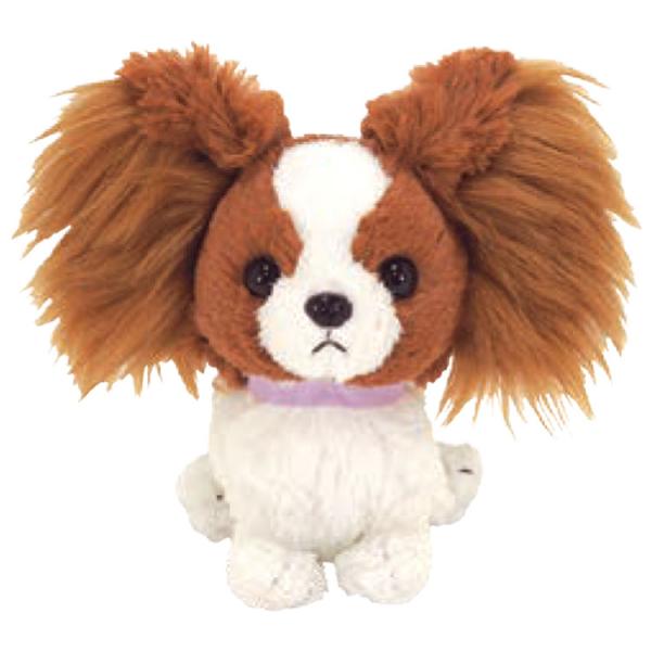 ［商品仕様］やわらかくって思わず抱きしめたくなる！ つぶらな瞳の子犬(PUP)たち！おすわりやねそべりができるよ♪ 【サイズ】約H15×W15×Ｄ15cm【素材】ポリエステル【重量】約70g［特記事項］※画像はあくまでも商品イメージになりま...