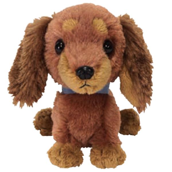 ［商品仕様］やわらかくって思わず抱きしめたくなる！ つぶらな瞳の子犬(PUP)たち！おすわりやねそべりができるよ♪ 【サイズ】約H14×W13×Ｄ16cm【素材】ポリエステル【重量】約70g［特記事項］※画像はあくまでも商品イメージになりま...