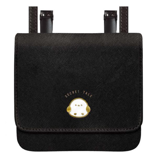 ［商品仕様］【本体サイズ】約H120×W130×D16mm【パッケージサイズ】約H160×W140×D16mm【重量】約50g【素材】合成皮革【原産国】中国【仕様】クリップ付き　ショルダーひも長さ：約1100mm［特記事項］※画像はあくまで...