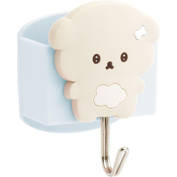 ［商品仕様］人気のマグネットフックがケース付きになったよ！収納力がUPしてさらに便利に♪【パッケージサイズ】約140×100×55mm【素材】　マスコット：ATBC-PVC　フック：金属　ケース：ABS樹脂【耐荷重】500g【仕様】マグネッ...