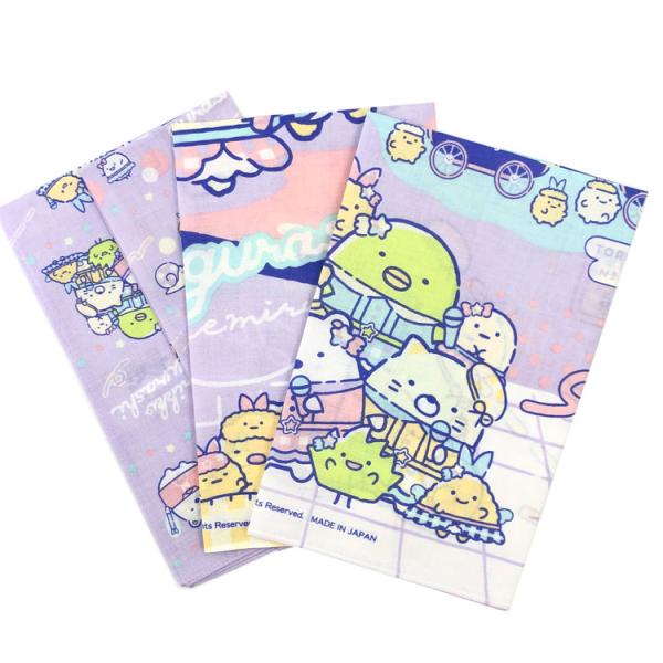 ［商品仕様］【サイズ】約43×43cm 【素材】綿100% 【内容】3柄 各1枚 【生産国】中国［特記事項］※画像はあくまでも商品イメージになります。実際の商品と色や仕様が異なる場合がありますので、予め御了承ください。