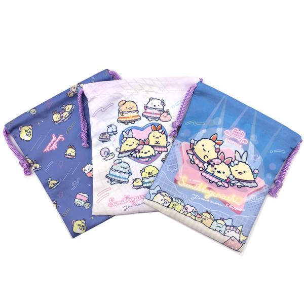 ［商品仕様］【サイズ】約H21×W18cm 【素材】ポリエステル100% 【内容】3柄 各1枚 【生産国】中国［特記事項］※画像はあくまでも商品イメージになります。実際の商品と色や仕様が異なる場合がありますので、予め御了承ください。