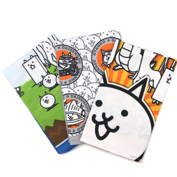 ［商品仕様］【サイズ】約43×43cm 【素材】ポリエステル100% 【内容】3柄 各1枚 【生産国】中国［特記事項］※画像はあくまでも商品イメージになります。実際の商品と色や仕様が異なる場合がありますので、予め御了承ください。