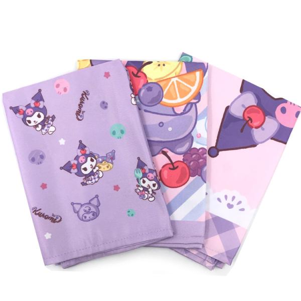 ［商品仕様］【サイズ】約35×50cm 【素材】ポリエステル100% 【内容】3柄 各1枚 【生産国】中国［特記事項］※画像はあくまでも商品イメージになります。実際の商品と色や仕様が異なる場合がありますので、予め御了承ください。