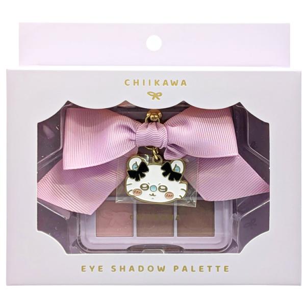 ［商品仕様］キャラクターのシルエットがエンボスされたアイシャドウパレット！リボンチャーム付きで見た目も可愛く、使うたびに気分があがる♪【サイズ】本体：約W80×H80×D15mmパッケージ：約W144×H131×D32mm【原産国】中国［特...