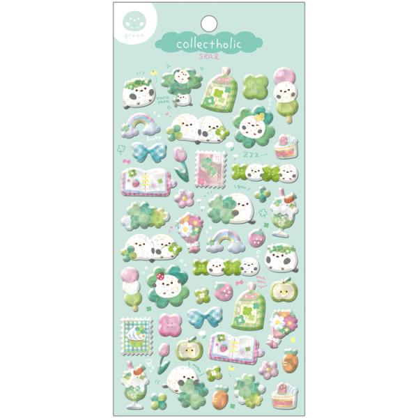 ［商品仕様］ツヤツヤ？ぷっくり？不思議な見えかたのホログラムグミシール！ 【サイズ】本体／約H168×W90×D1.5mm パッケージ／約H198×W95×D1.5mm 【素材】ホログラムシール+エポキシ+ラメ 【生産国】中国［特記事項］※...