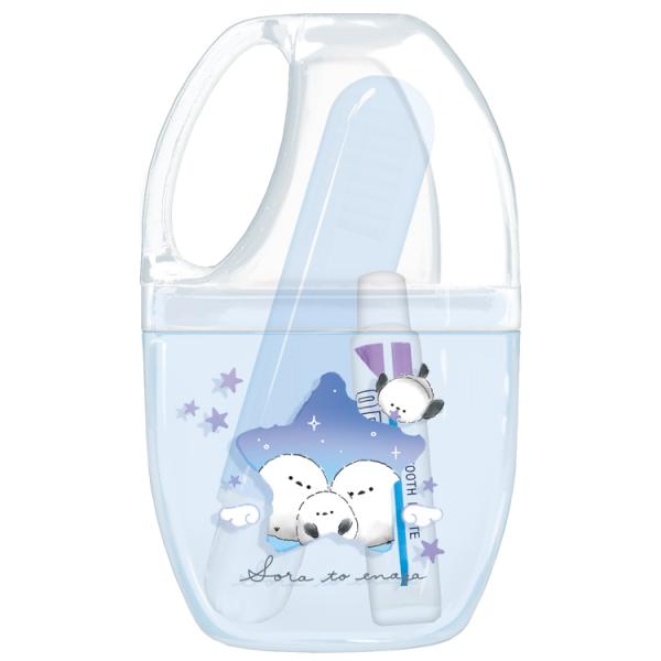 ［商品仕様］【サイズ】　本体：約H102×W60×D38mm　パッケージ：約H170×W95×D40mm【素材】PS【仕様】はみがき粉つき【生産国】日本［特記事項］※画像はあくまでも商品イメージになります。実際の商品と色や仕様が異なる場合が...