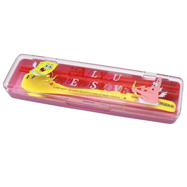 ［商品仕様］【サイズ】ケース：約205×52×H23mm箸：約195mmスプーン：180mm【材質】AS樹脂、ABS樹脂、ポリプロピレン【耐熱温度】90度【生産国】日本［特記事項］※画像はあくまでも商品イメージになります。実際の商品と色や仕...