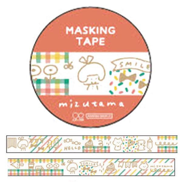 ［商品仕様］【サイズ】約15mm幅×7ｍ【素材】紙【本体重量】約12g【仕様】製造元：カモ井加工紙様【生産国】日本［特記事項］※画像はあくまでも商品イメージになります。実際の商品と色や仕様が異なる場合がありますので、予め御了承ください。