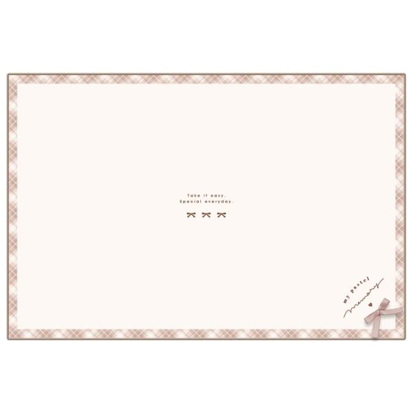 ［商品仕様］【サイズ】 本体：約H400×W600mm パッケージ：約H250×W120×D4mm 【素材】ポリエステル、ナイロン 【特長】汚れにくい・シワになりにくい・かわきやすい・お名前スペース付き 【生産国】中国［特記事項］※画像はあ...