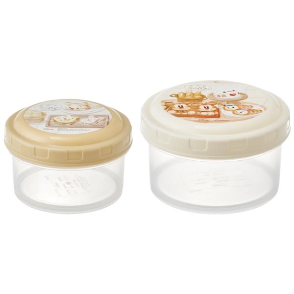 ［商品仕様］【サイズ】 M：約直径112×70mm S：約直径96×62mm【容量】M：約400ml、S：約230ml【内容】Mサイズ×1、Sサイズ×1【品質表示】 ポリプロピレン(耐冷温度-20度/耐熱温度140度)【仕様特長】・ラウンド...