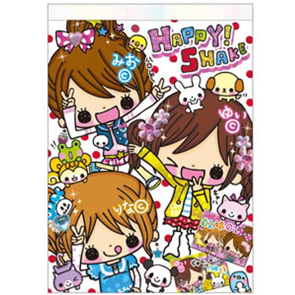 ［商品仕様］中表紙はホログラムシートだよ★【サイズ】約W105×H148×D8mm【内容】4柄×各20枚 計80枚【素材】紙、PVC【原産国】日本［特記事項］※画像はあくまでも商品イメージになります。実際の商品と色や仕様が異なる場合がありま...