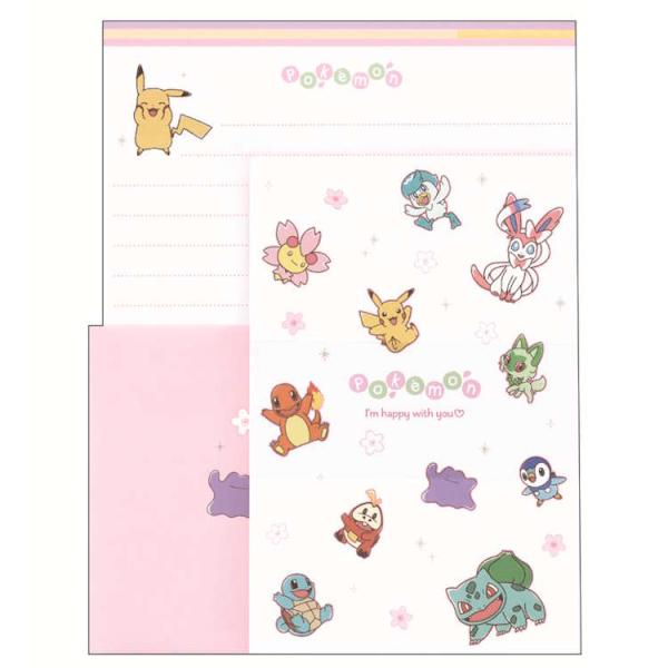 ［商品仕様］【サイズ】約H190×W155×D12mm【重量】約120g【素材】紙【原産国】日本【内容】封筒：2柄×各7枚・計14枚　便箋：4柄×各7枚・計28枚［特記事項］※画像はあくまでも商品イメージになります。実際の商品と色や仕様が異...